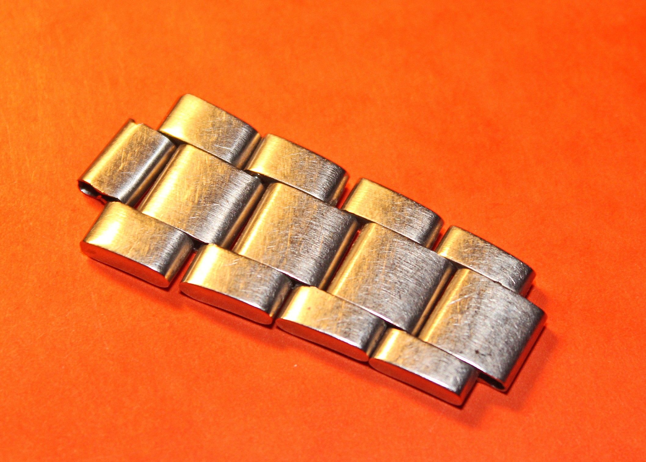 ROLEX ORIGINAL BRACELET 78360 PART HEAVY OYSTERLINKS FITS GMT 1675 ...