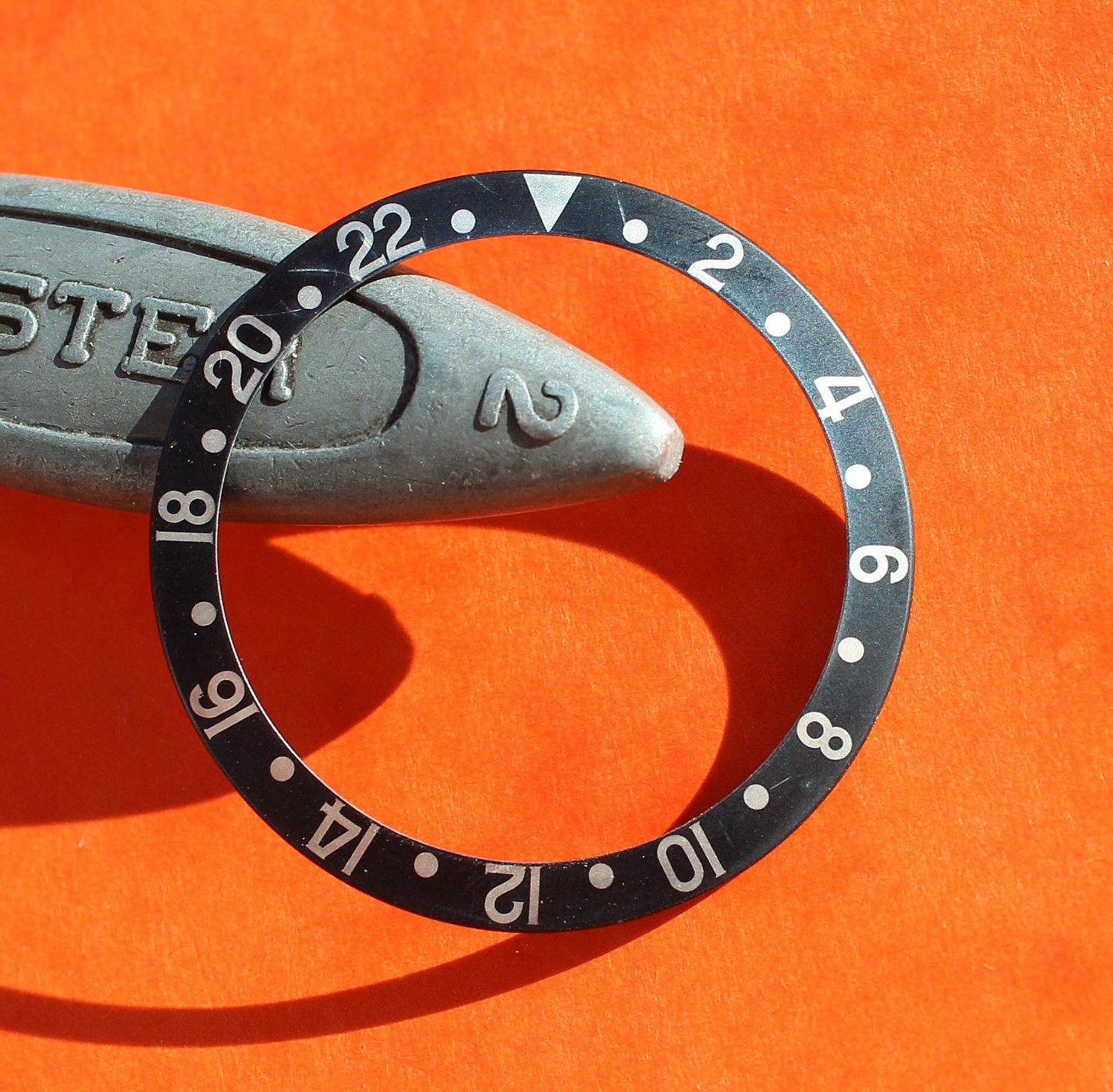 ROLEX Fat Font SERIF BEZEL watch Insert GMT Master II 16710, 16700 ...