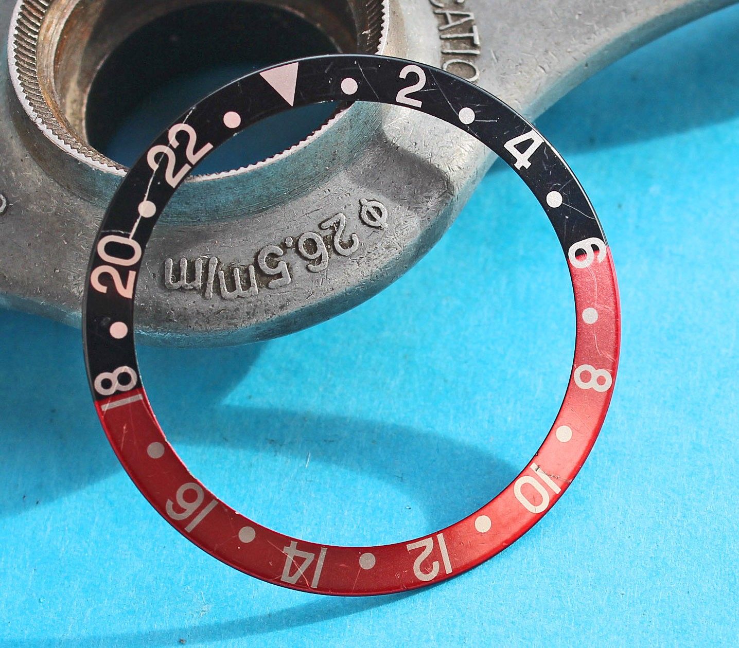 Rolex bezel watch Insert GMT Master II 16710, 16700, 16760 Sophia Loren ...