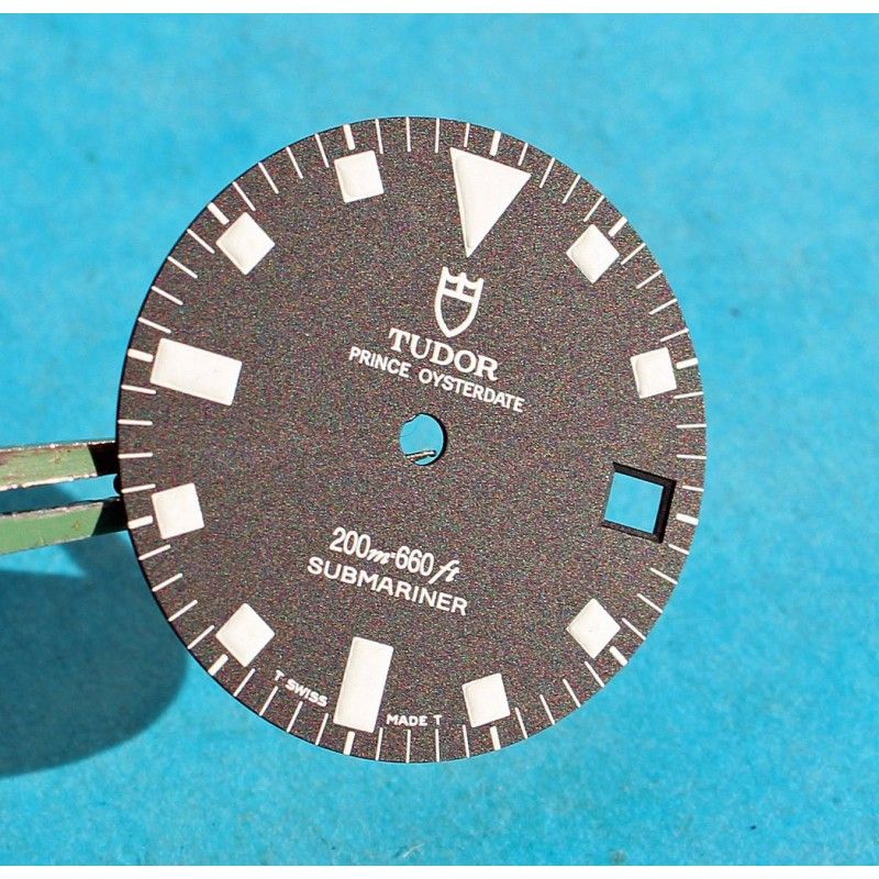 Tudor Submariner Black Mat Snowflakes Genuine watch dial 94110, 7021 ...