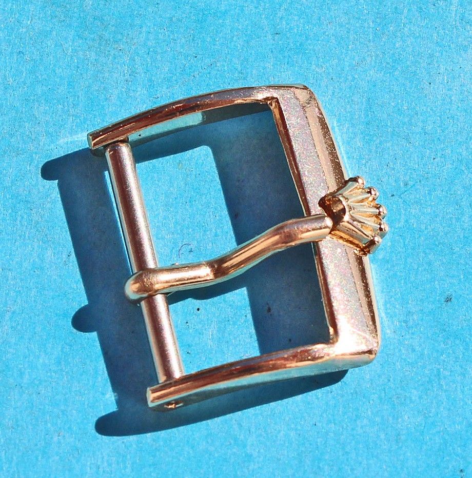 Rare Vintage Rolex 16mm Gold Filled Buckle straps 18mm Between Lugs ...