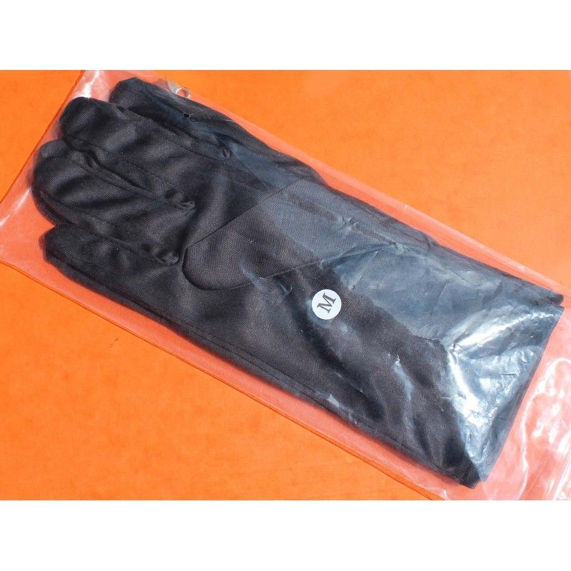 Rolex New rare & Genuine Showroom Microfiber Black Watches Pair Gloves ...