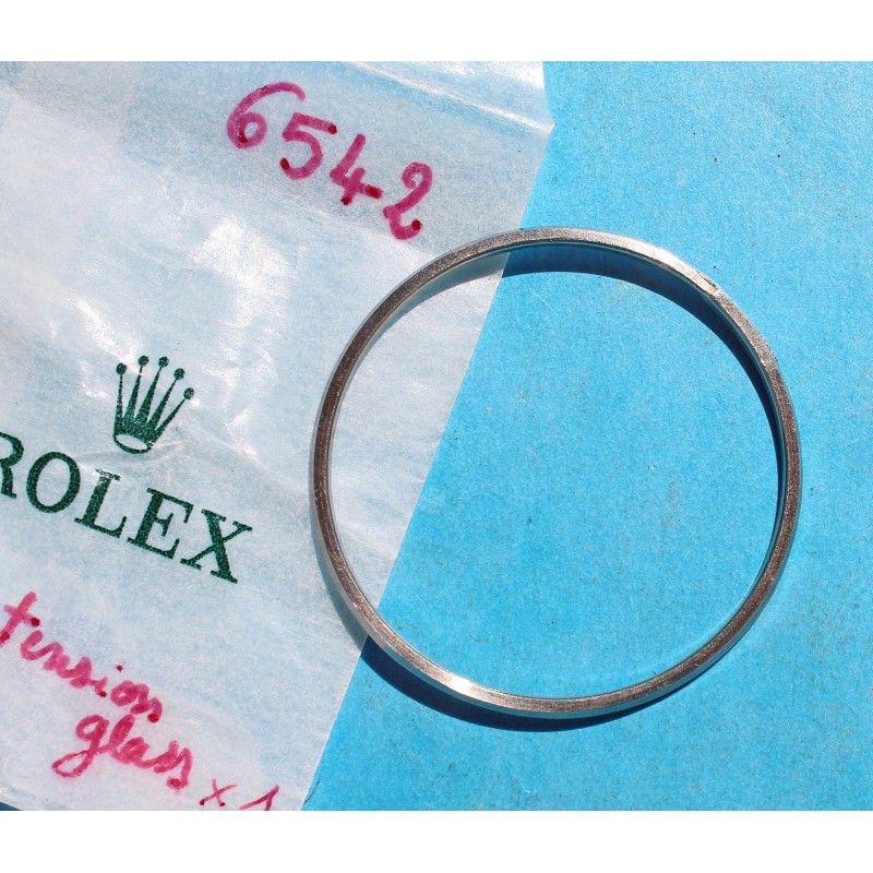 ROLEX GMT 6542 RARE & GENUINE RETAINING GLASS Ø33mm BEZEL INSERT BAKELYTE☆☆