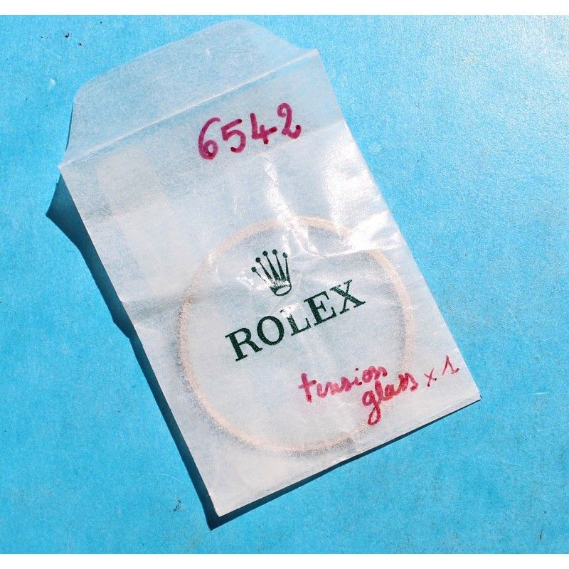 ROLEX GMT 6542 RARE & GENUINE RETAINING GLASS Ø33mm BEZEL INSERT BAKELYTE☆☆