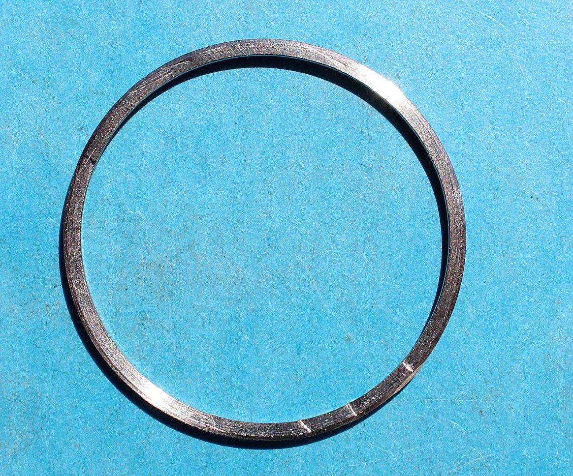 ROLEX GMT 6542 RARE & GENUINE RETAINING GLASS Ø33mm BEZEL INSERT BAKELYTE☆☆