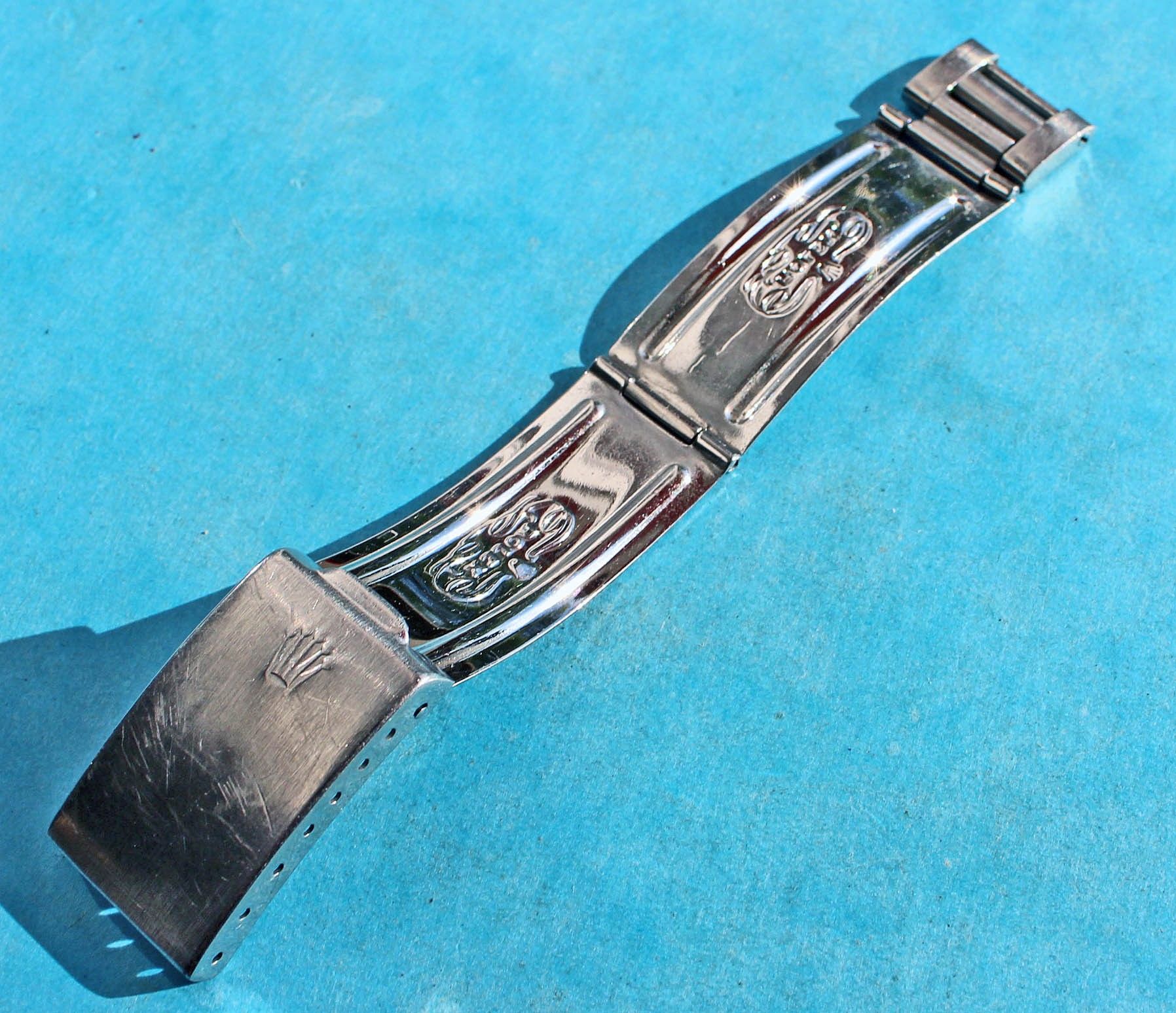 VINTAGE 1977 ROLEX, TUDOR VB DEPLOYANT CLASP 7836 Folded Oyster 20mm ...