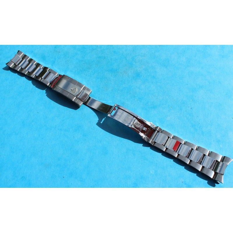 BRACELET ACIER 20mm NEUF 904L MONTRES ROLEX 72600 DATEJUST 116200 ...