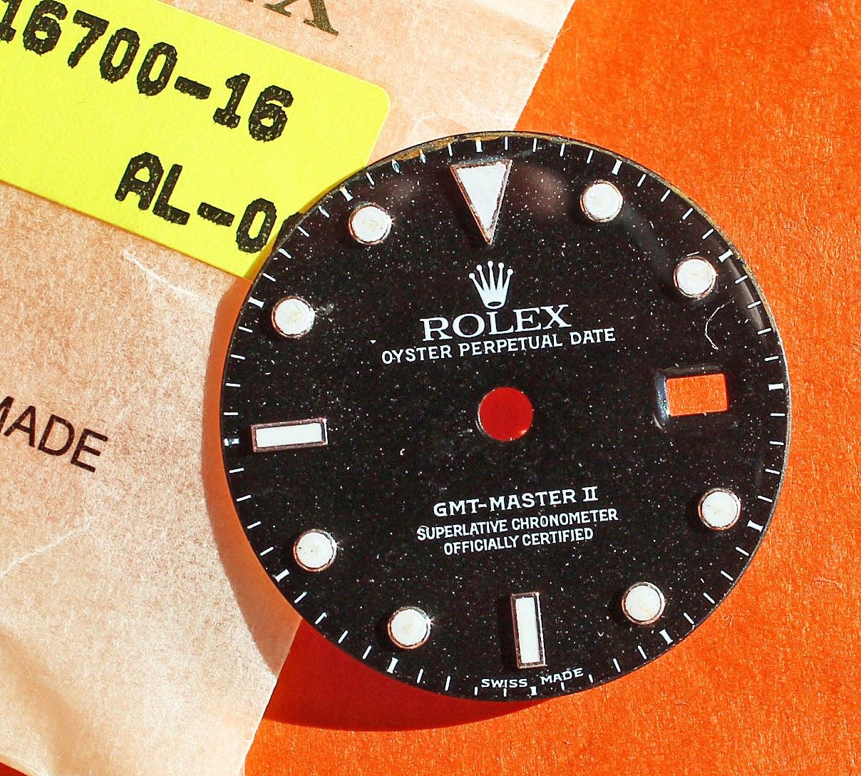 ♕ROLEX♕ Vintage 90's Original GMT Master II 16760, 16710 Glossy ...