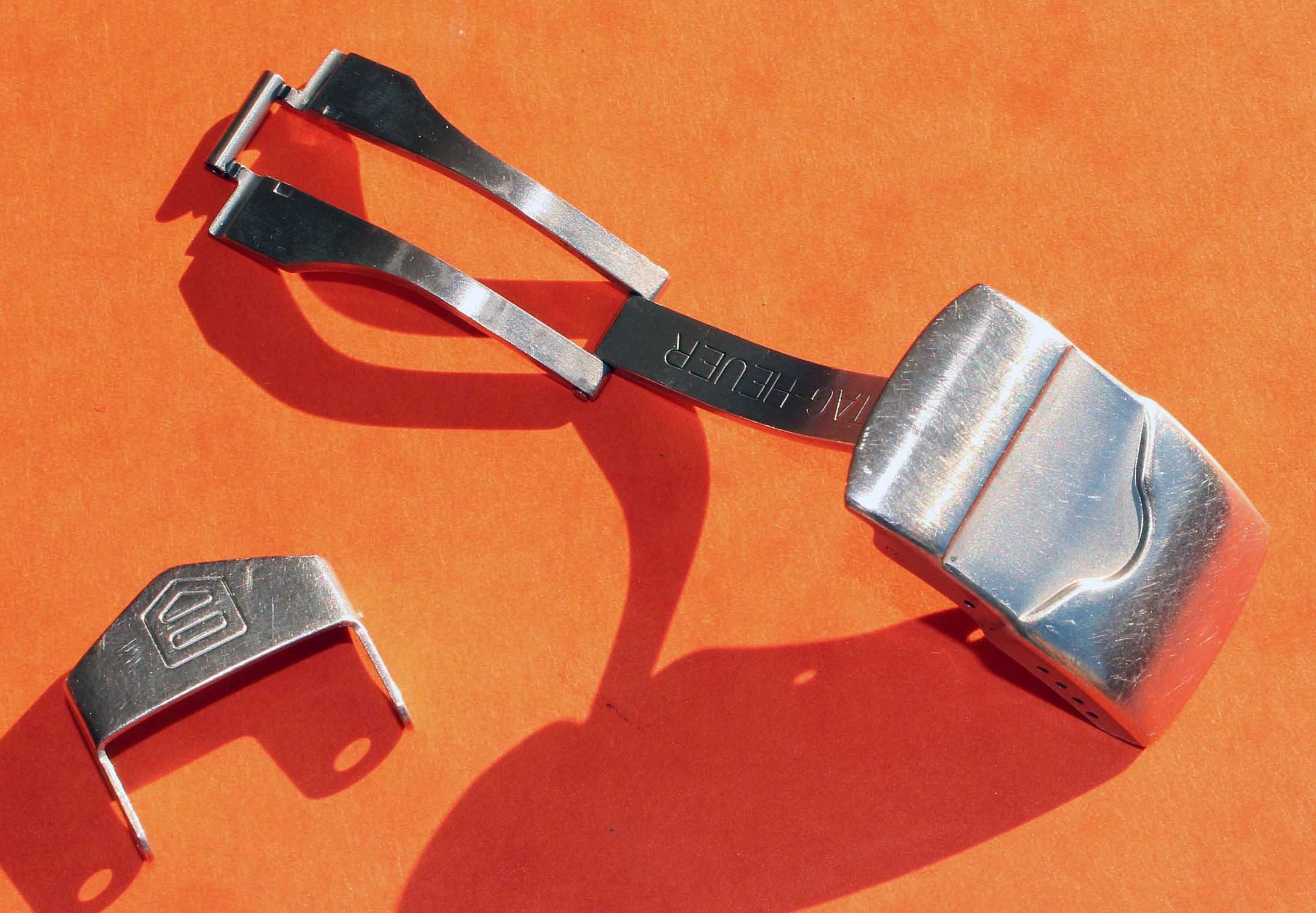 Orig. used complete TAG Heuer 6000 Mens Bracelet Watch Folding Clasp ...