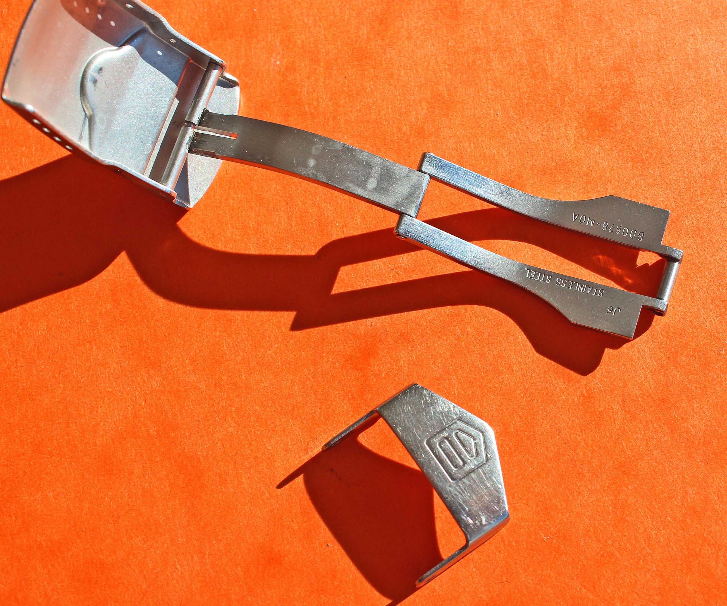 Orig. used complete TAG Heuer 6000 Mens Bracelet Watch Folding Clasp ...