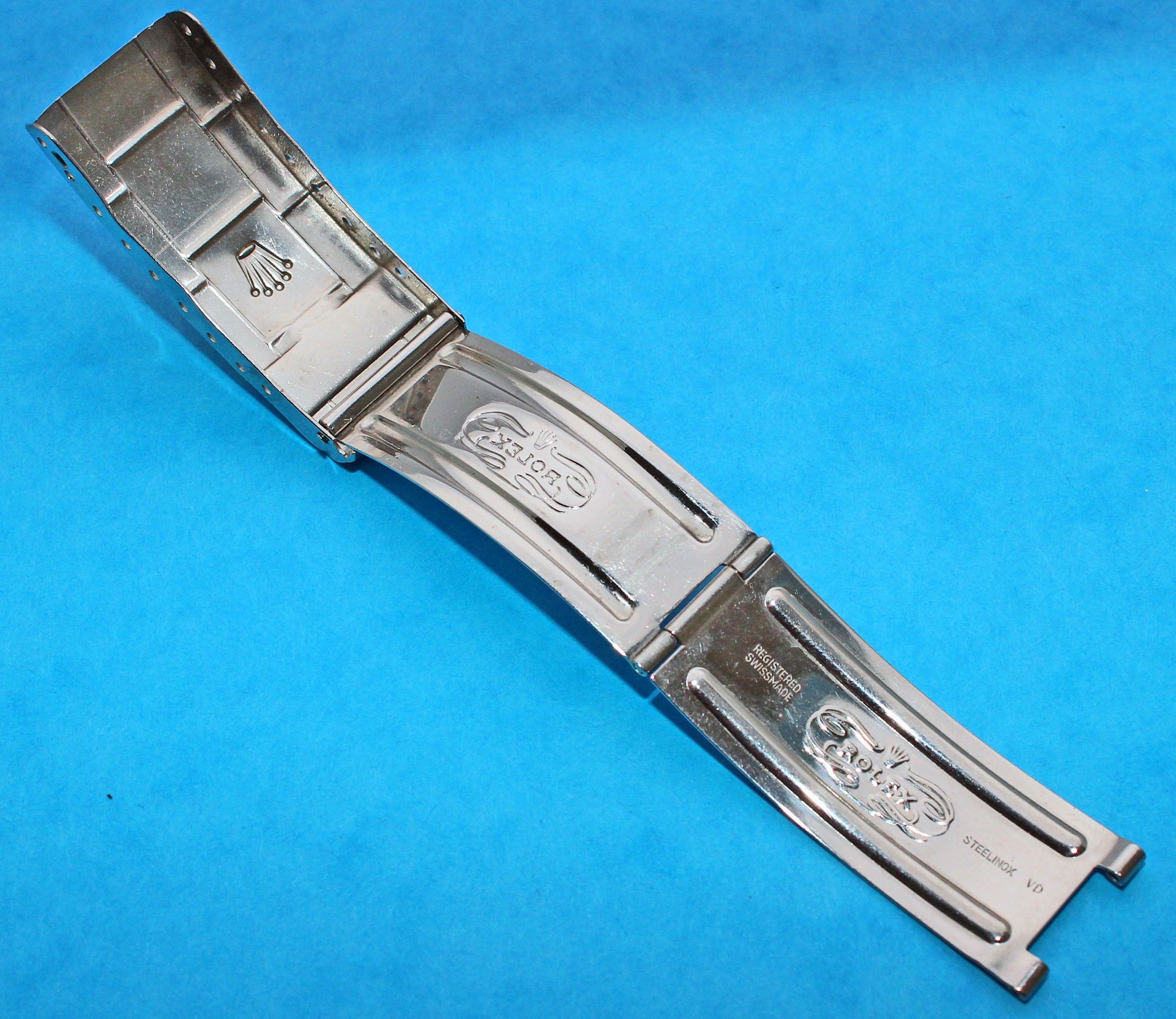 Rolex folded deployant clasp 1979 code VD 93150 Submariner 1680, 5513 ...