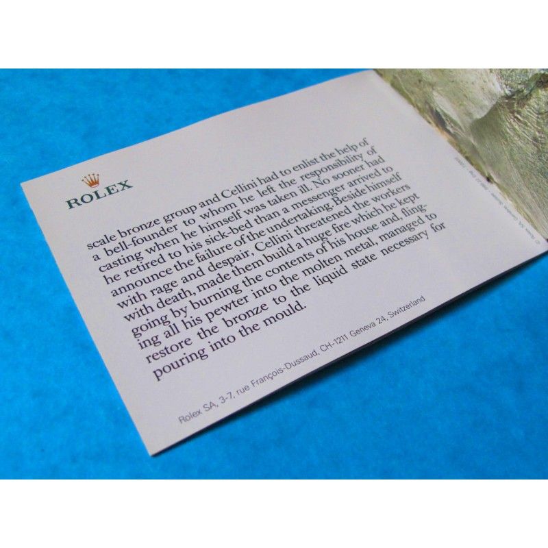 ROLEX AUTHENTIQUE & RARE LIVRET,MANUEL,NOTICE BOOKLET MONTRES ROLEX ...