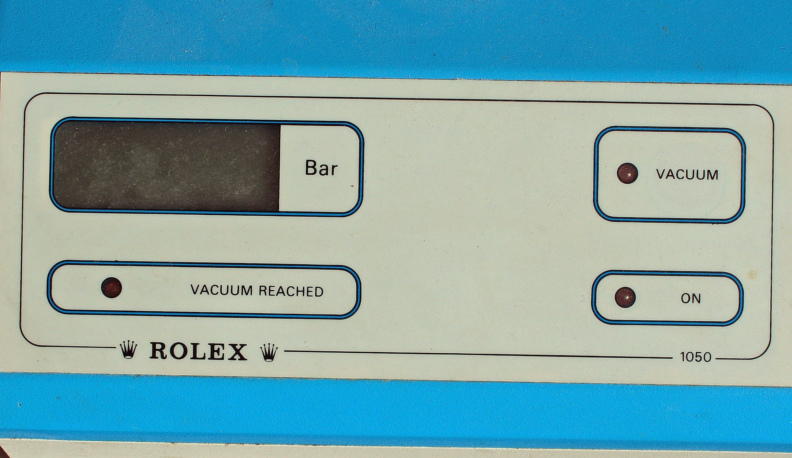 ROLEX OFFICIAL ETANCHEISCOPE REF 1050 VACUUM REACHED TESTER TOOL WATER ...