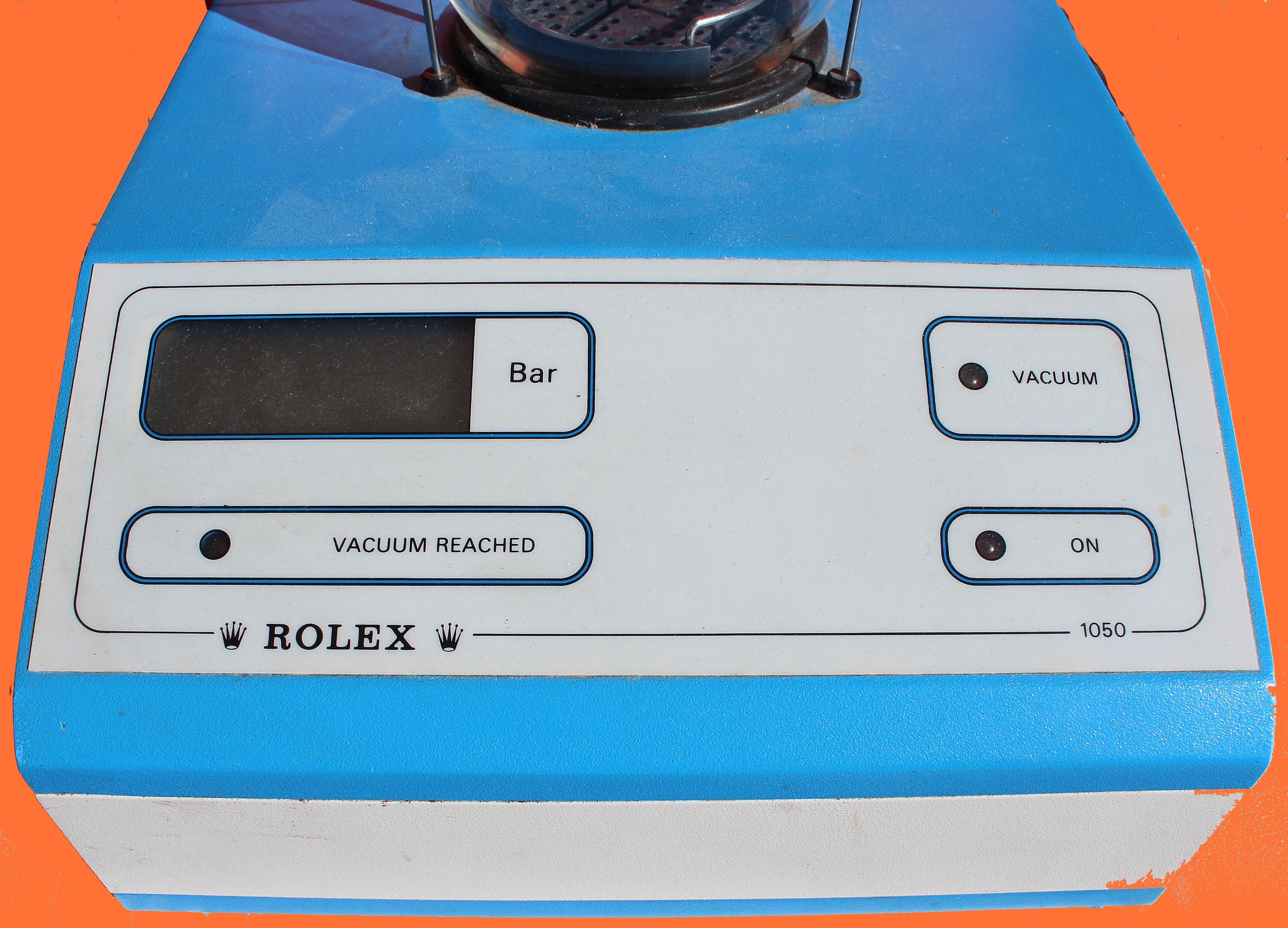 ROLEX OFFICIAL ETANCHEISCOPE REF 1050 VACUUM REACHED TESTER TOOL WATER ...