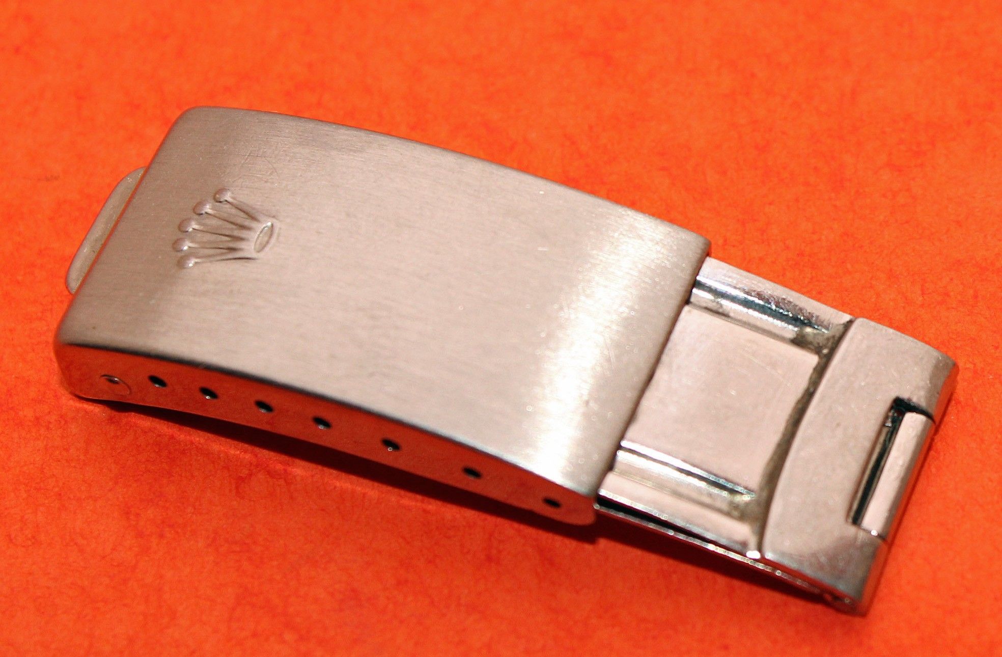 ROLEX 1982 VINTAGE WATCH FOLDED CLASP DEPLOYANT Ref 7835 19mm DAYTONA ...