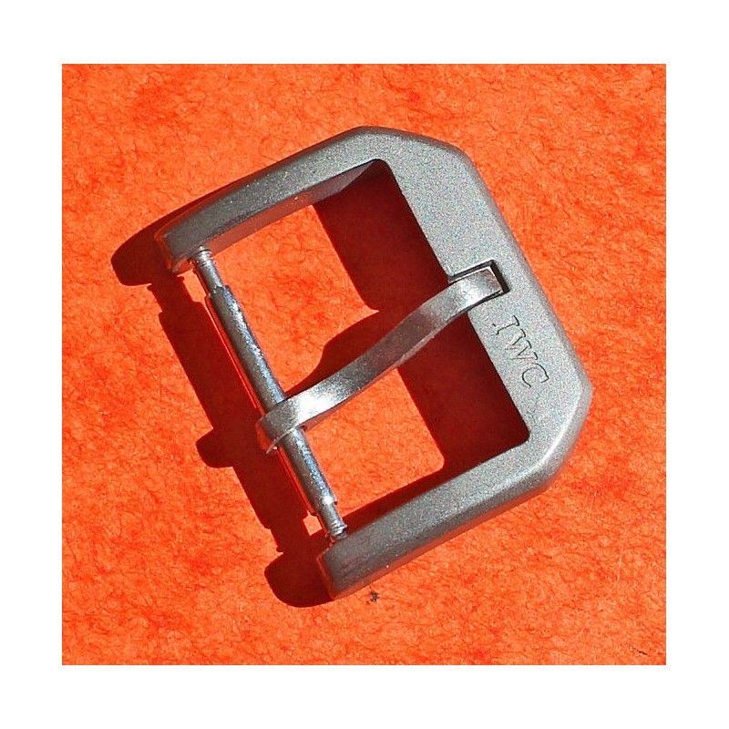 Authentic IWC Titanium 18/23mm TANG & BUCKLE pin Clasp spare watch Mark ...