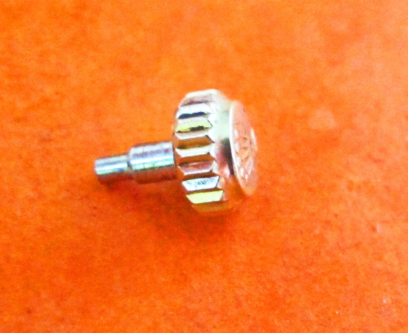 18K Rolex Genuine Watch Twinlock Oyster Gold Screw Down Crown