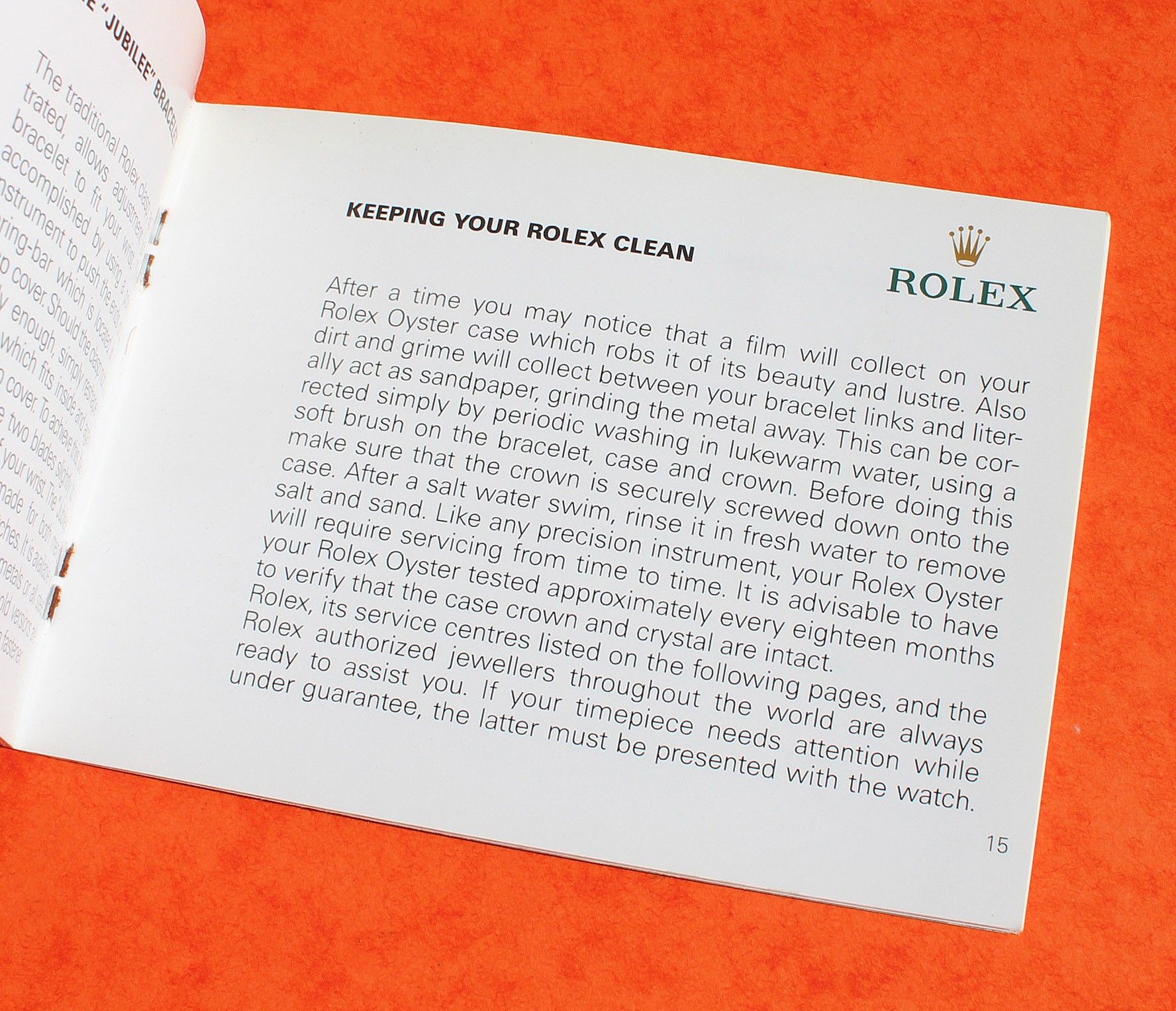 ROLEX 2007 ENGLISH GENUINE OYSTER WATCHES BOOKLET BROCHURE PAMPHLET ...