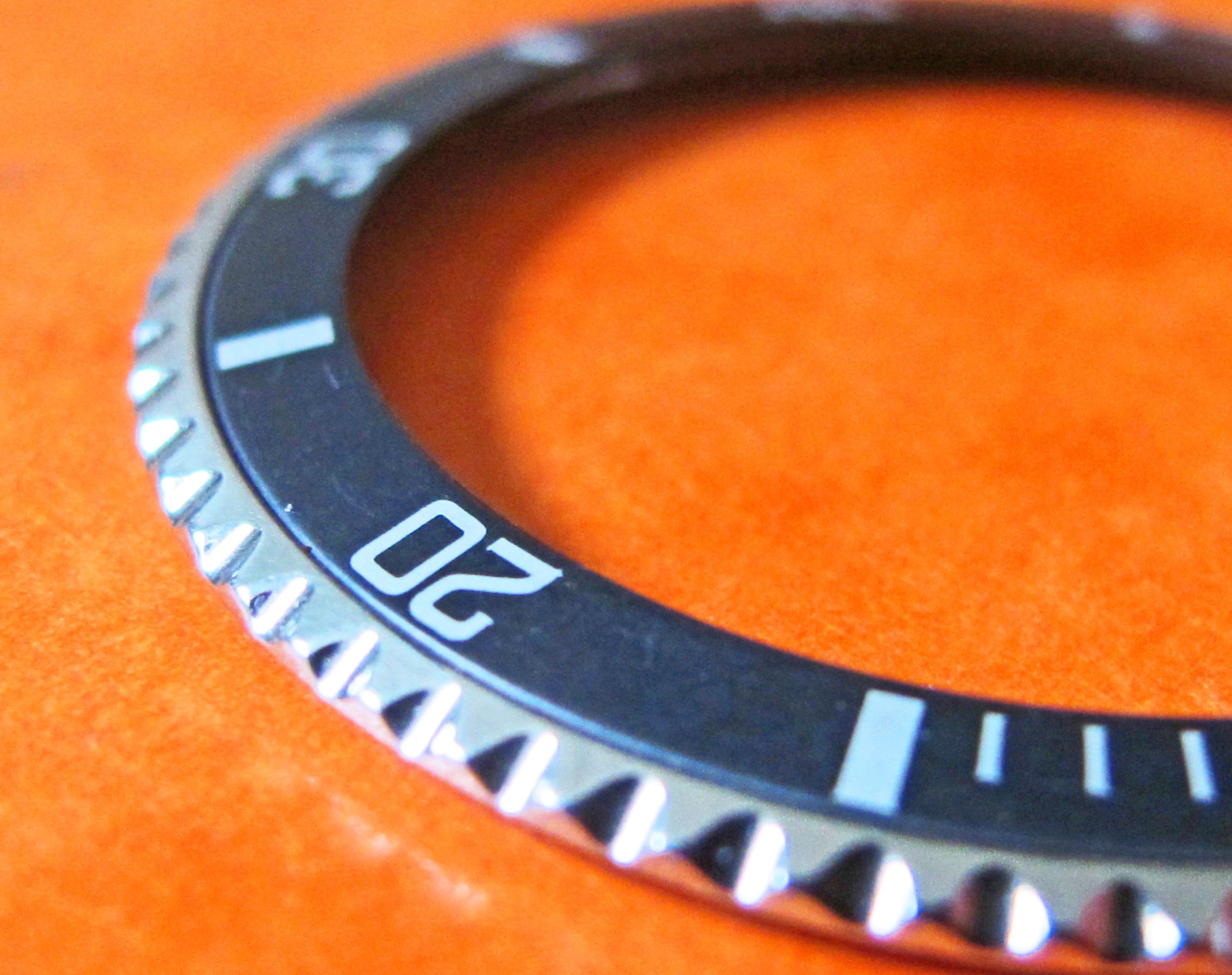 Vintage Rolex Tudor Submariner Bezel + faded Insert 5512,5513,1680,7928 ...