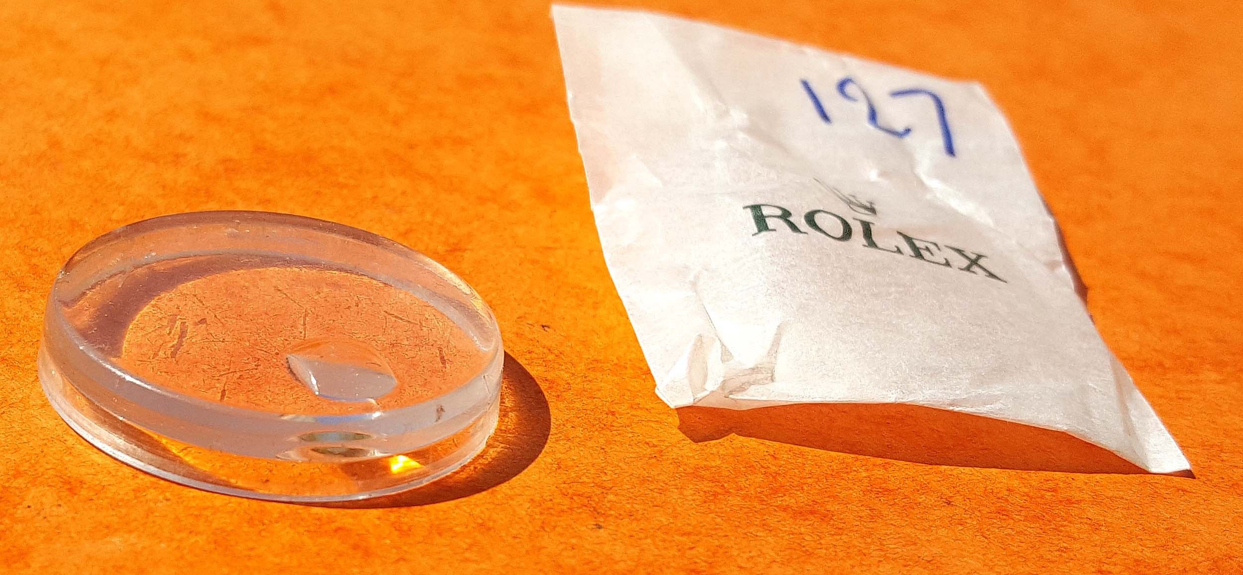 ★VINTAGE ROLEX SUBMARINER DATE WATCH CRYSTAL PLEXIGLAS ACRYLIC CYCLOPE ...