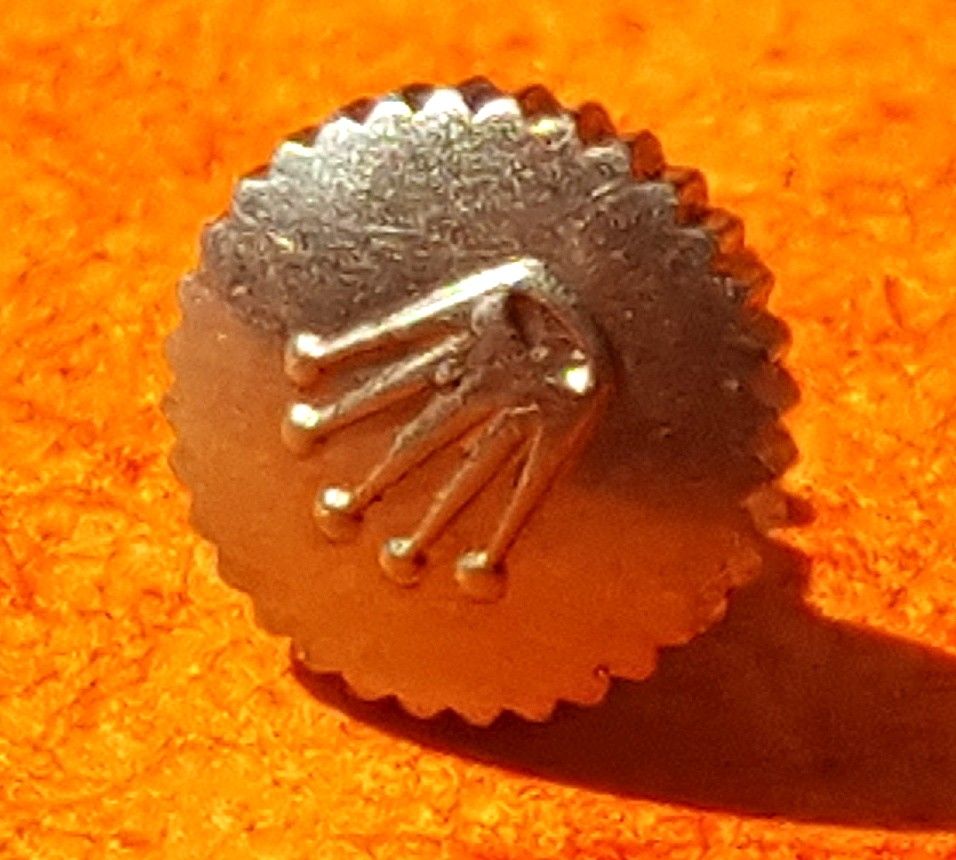 Rolex Rare & Genuine vintage 50's Ssteel watch Dust Proof Winding Crown ...