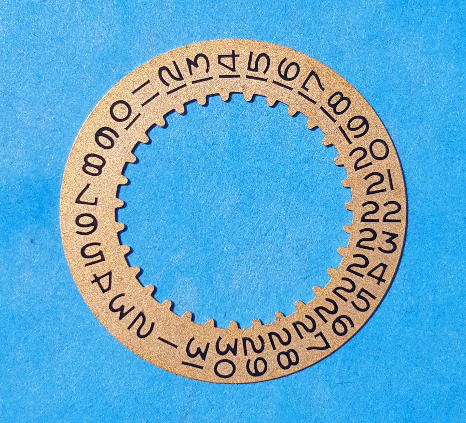 Rolex 1655, 1680, 1665, 1675, Creamy Beige Date Disc Indicator Watch ...