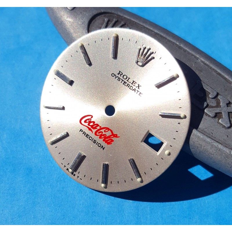 ROLEX RARE COLLECTIBLE OYSTERDATE PRECISION EXOTIC WATCH DIAL COCA COLA ...