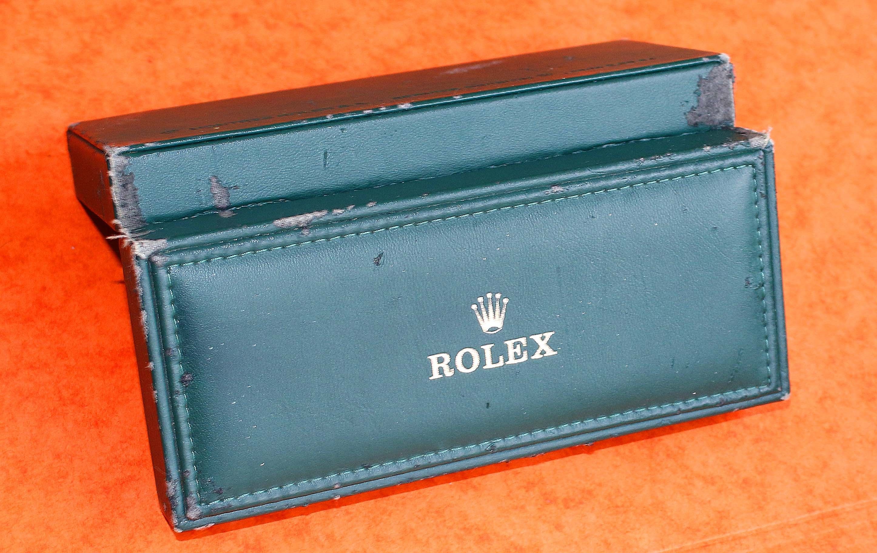 Vintage Rectangle Rolex Coffin Box for Bubbleback & Oysters Submariner ...