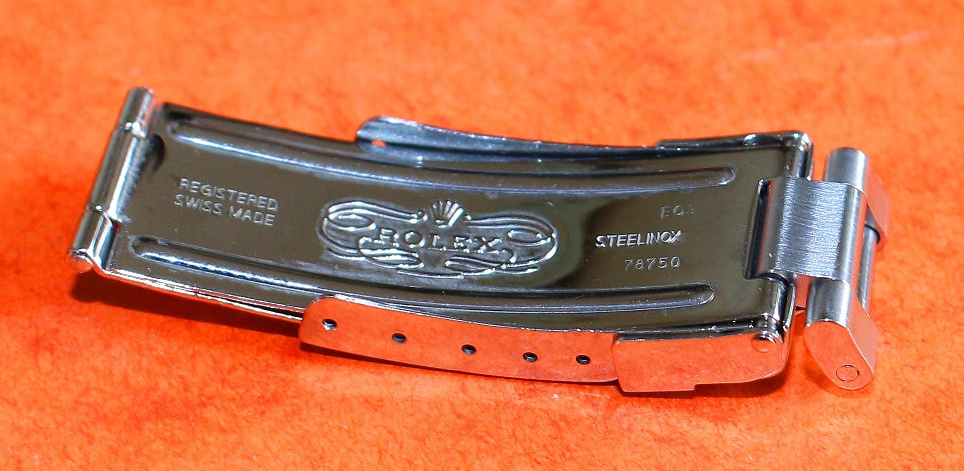 Rolex Genuine & Rare 78750 Folded Buckle Deployment clasp Midsize ...