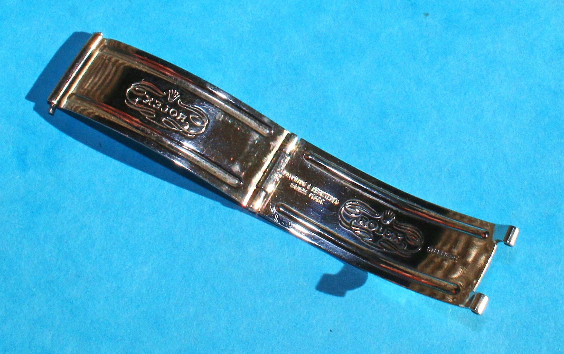 ROLEX 1970-80's INNER BLADE WATCH FOLDED DEPLOYANT CLASP 78350, 7835 ...