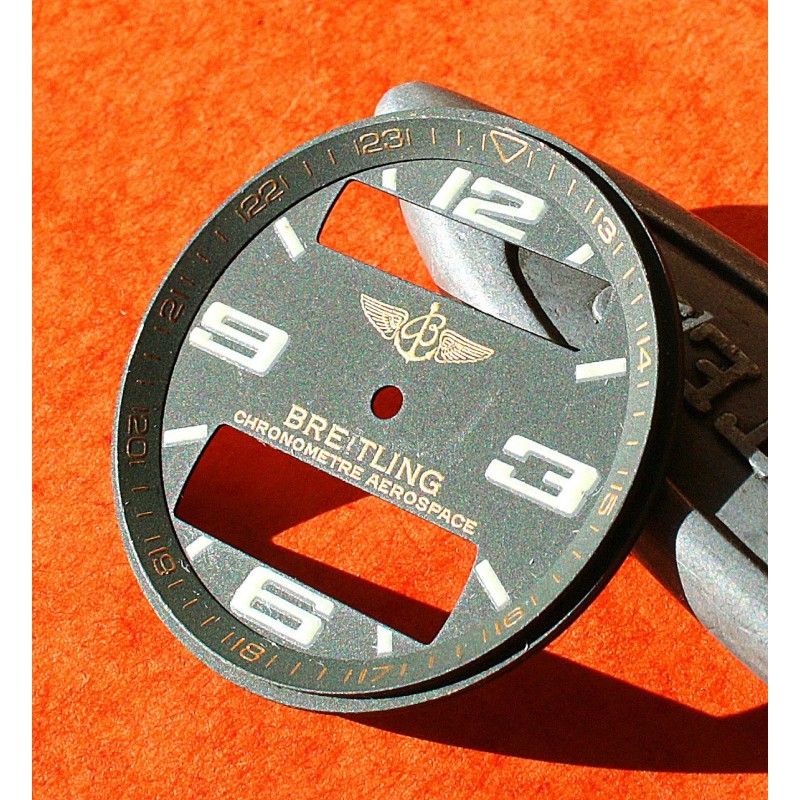 Breitling Rare 90's Watch AEROSPACE Grey Faded Dial with Arabic ...