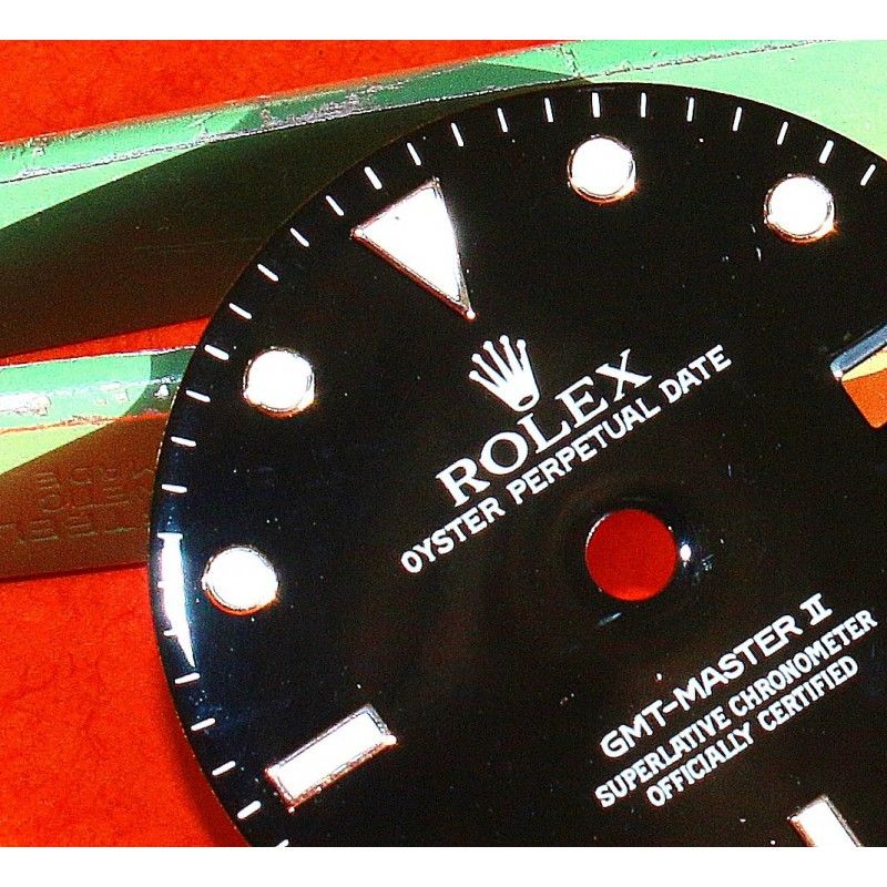 ♕ROLEX♕ Vintage Original SWISS MADE GMT Master II 16760, 16710 Glossy ...