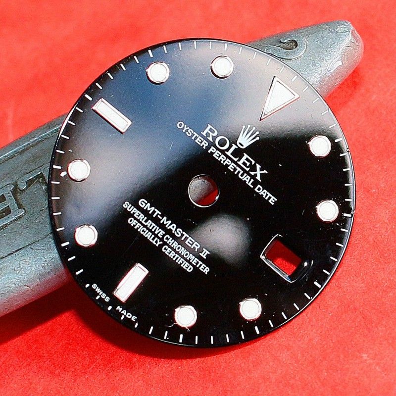 ♕ROLEX♕ Vintage Original SWISS MADE GMT Master II 16760, 16710 Glossy ...