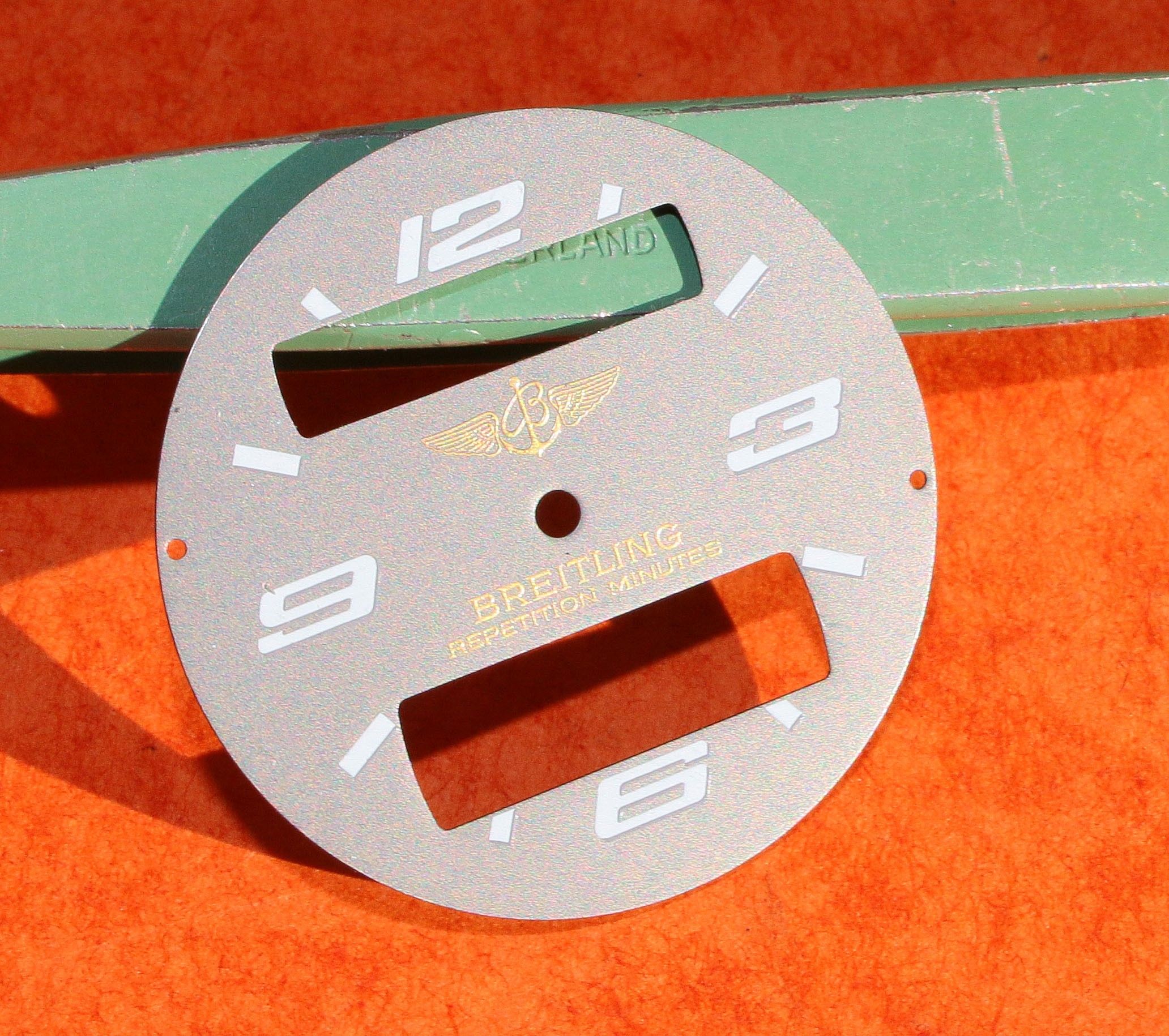 Breitling Rare 90's Watch REPETITION MINUTES AEROSPACE Grey Faded Dial ...