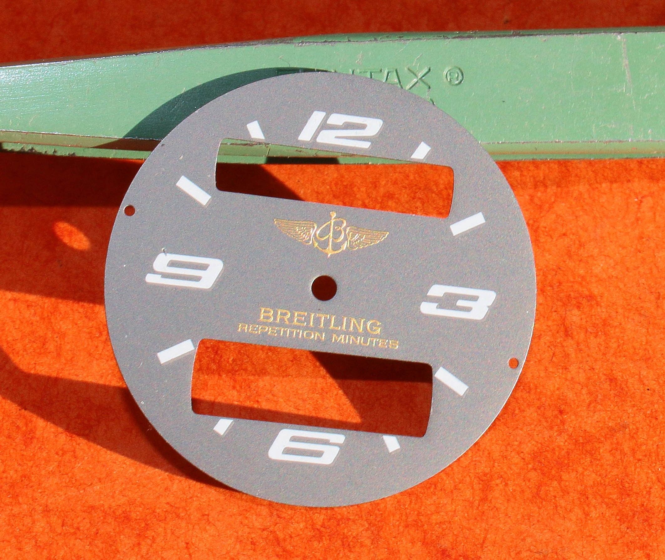Breitling Rare 90's Watch REPETITION MINUTES AEROSPACE Grey Faded Dial ...