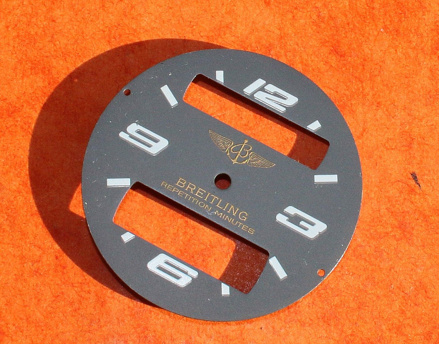 Breitling Rare 90's Watch REPETITION MINUTES AEROSPACE Grey Faded Dial ...