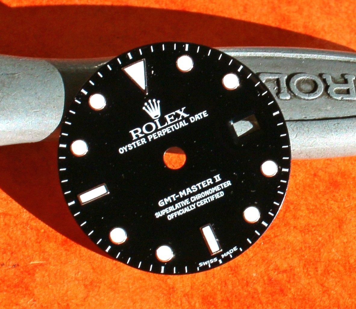 ♕ROLEX♕ Vintage Original SWISS MADE GMT Master II 16760, 16710 Glossy ...