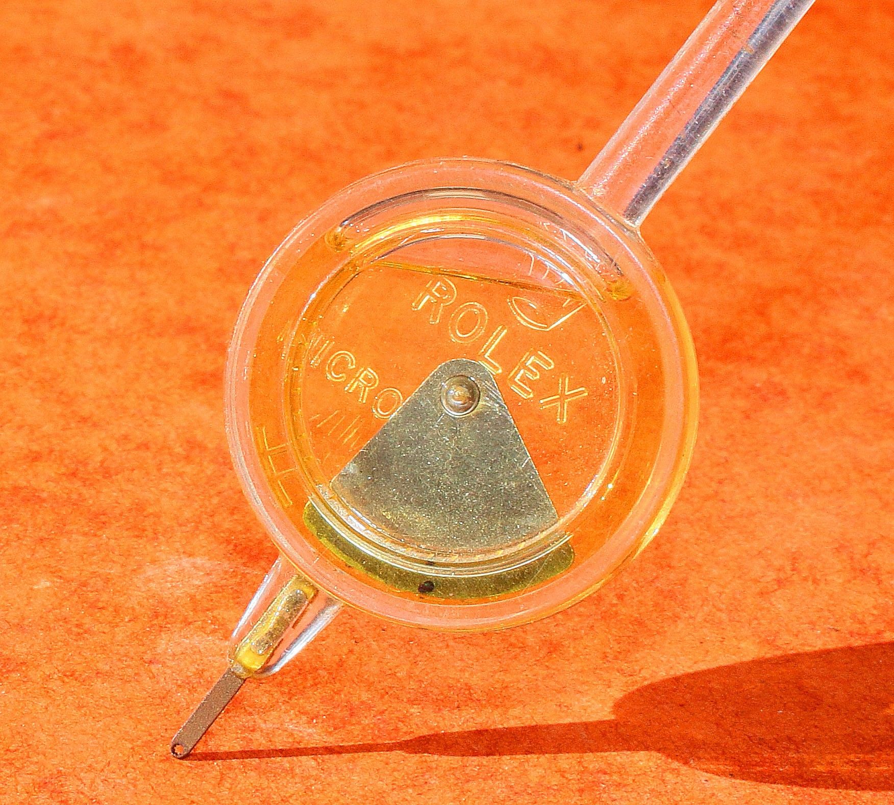 ROLEX 60's WATCH TOOL MICRO-STELLA SYSTEM OIL FILLED BALANCE WHEEL ...