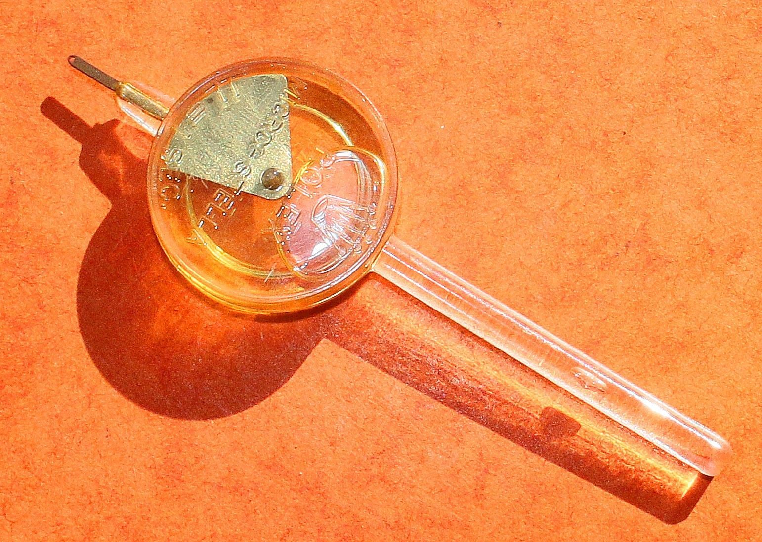 ROLEX 60's WATCH TOOL MICRO-STELLA SYSTEM OIL FILLED BALANCE WHEEL ...