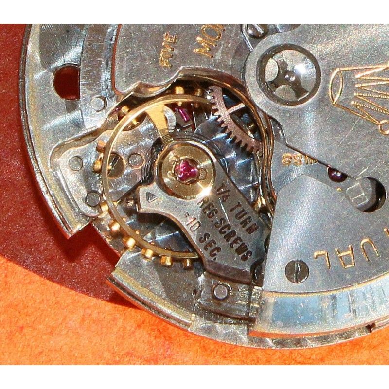 Rolex Rare 1950's Watch Calibre B 1055 Movement 25 Jewels Models 6510 ...