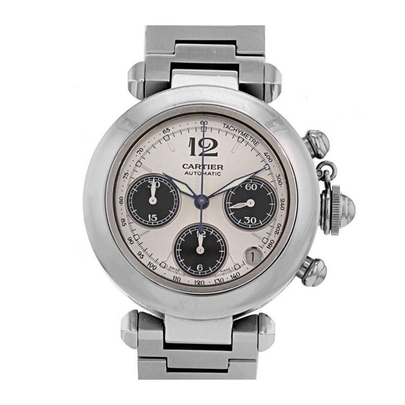Cartier Pasha de Cartier ref 2412 Chronograph Automatic Wristwatch ...