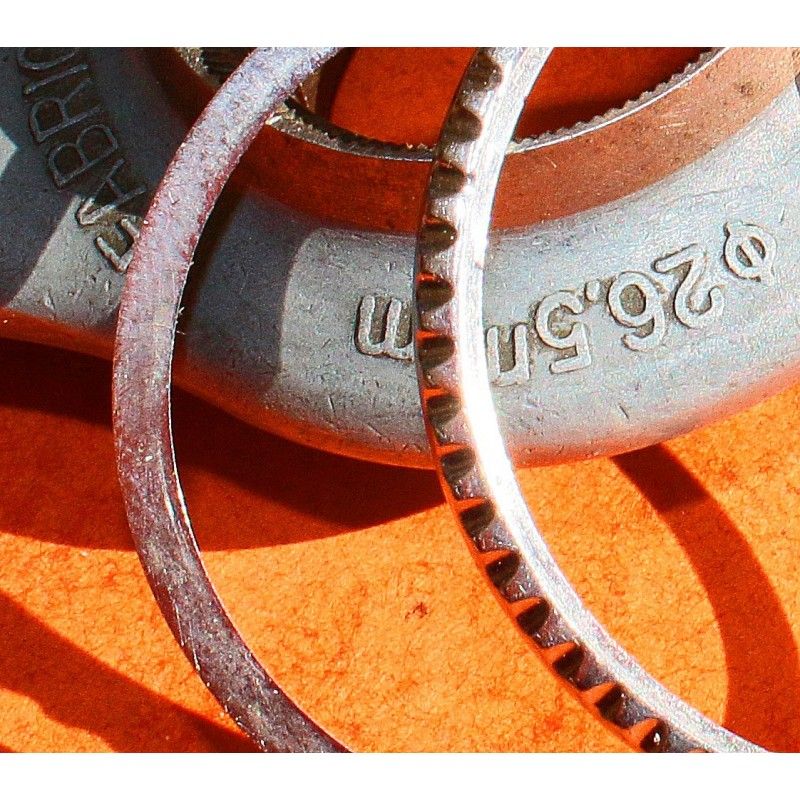 ROLEX NICE GENUINE VINTAGE 1665 BEZEL INSERT & SPRING RING SEA-DWELLER ...