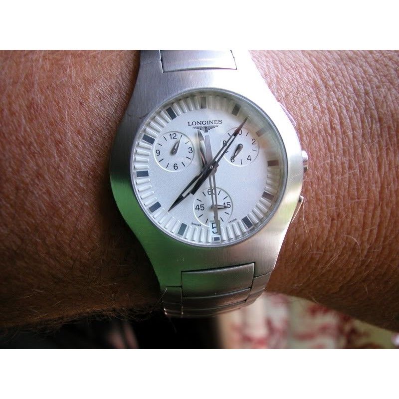 Longines Oposition L3 618 4 ChronoGraph Watch part for sale Screwed ...