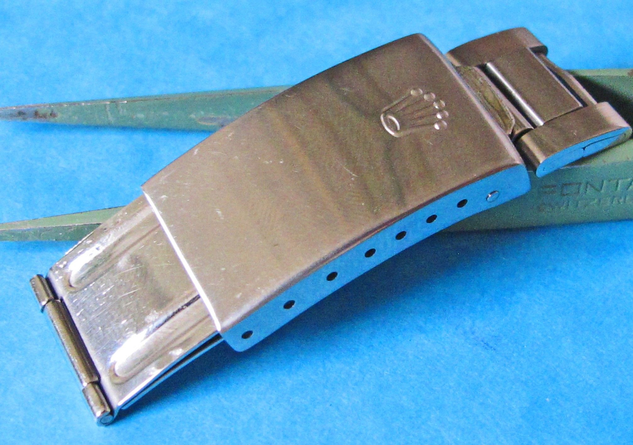 VINTAGE ROLEX CLASP 7836 Folded Oyster Bracelet for 1675 1016 1655 GMT ...