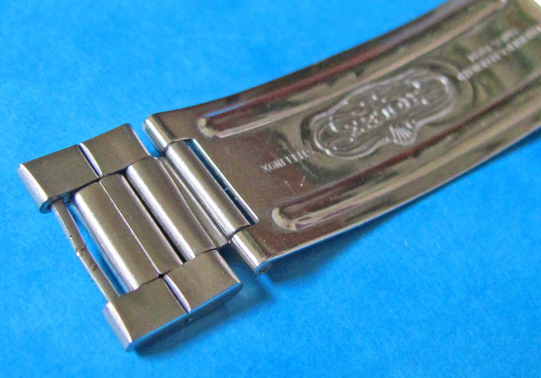 VINTAGE ROLEX CLASP 7836 Folded Oyster Bracelet for 1675 1016 1655 GMT ...
