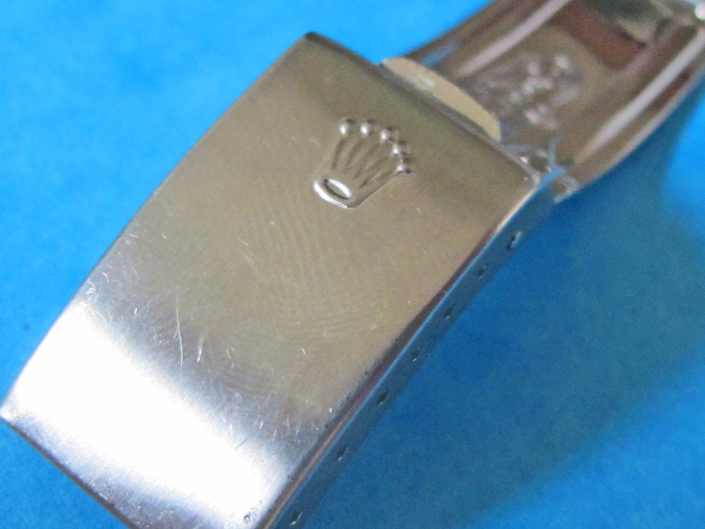 VINTAGE ROLEX CLASP 7836 Folded Oyster Bracelet for 1675 1016 1655 GMT ...