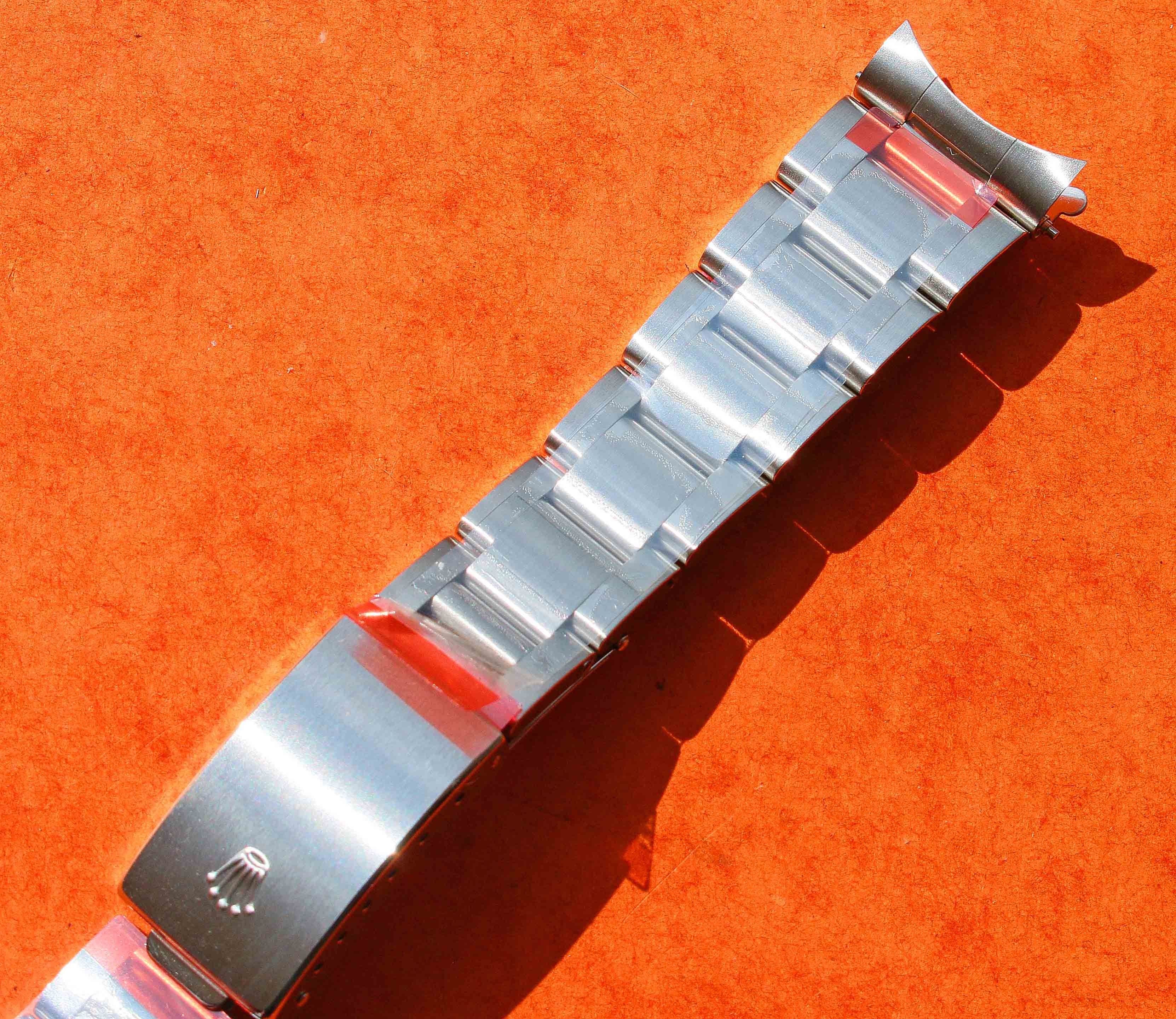 ROLEX NEW WATCH OYSTER BRACELET 78360 / 558, 20mm DATEJUST, GMT MASTER ...
