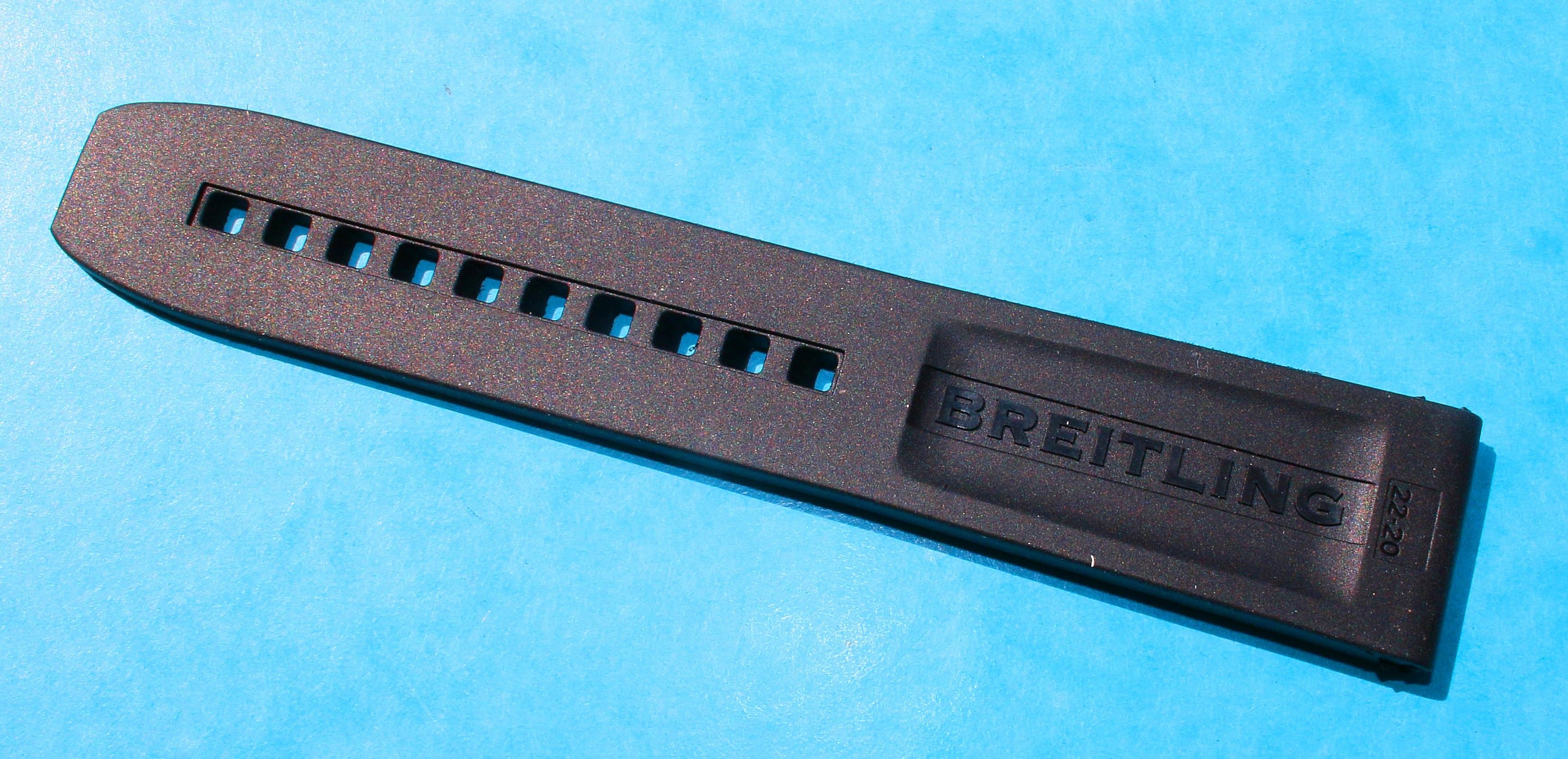 Breitling Issue Black Watch Rubber part Diver Pro III 3 Aerospace ...