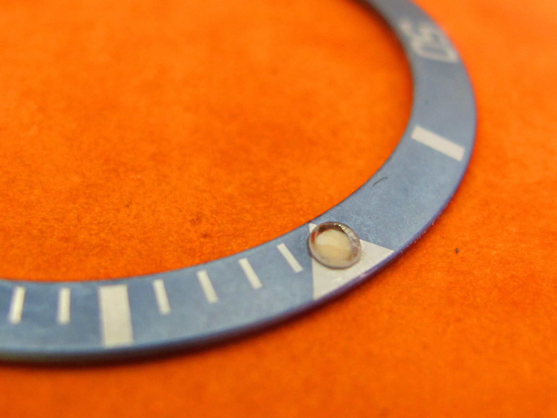RARE INCREDIBLE FADED BLUE ROLEX SUBMARINER VINTAGE BEZEL INSERT 1680 ...