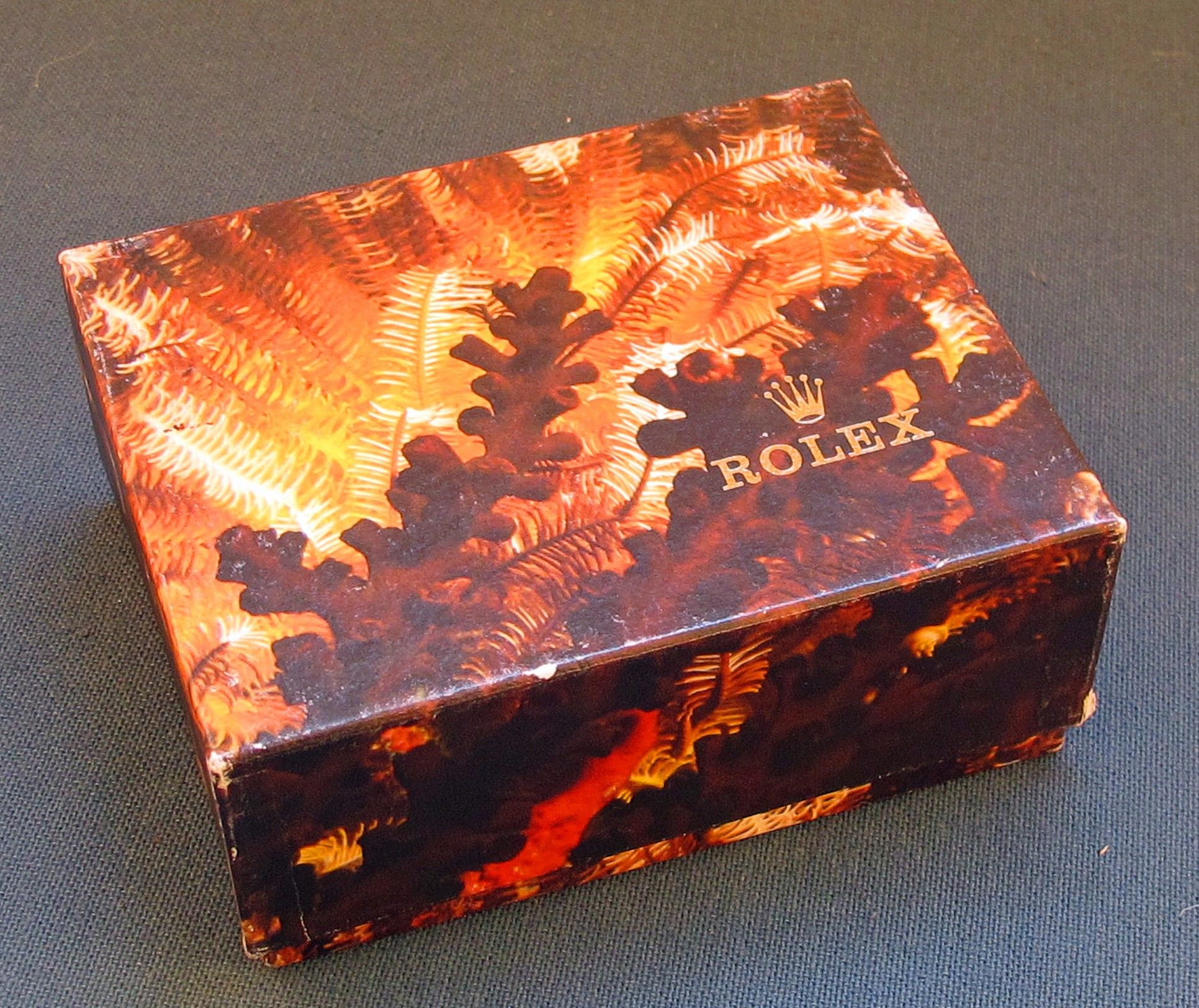 ROLEX BOX VINTAGE AUTUMN LEAF -all models - DATEJUST - PRECISION -AIR ...